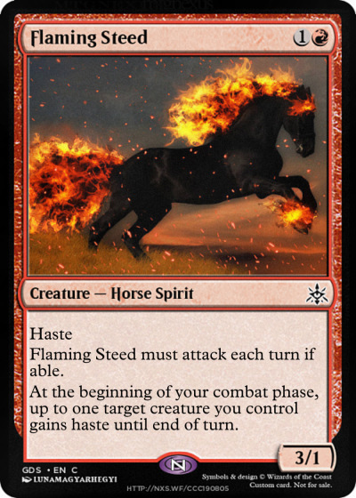 MTGNexus - Flaming Steed