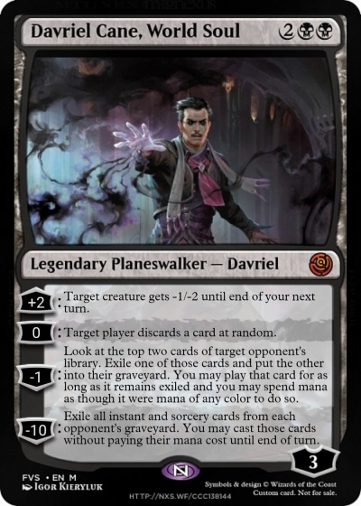 MTGNexus - Davriel Cane, World Soul