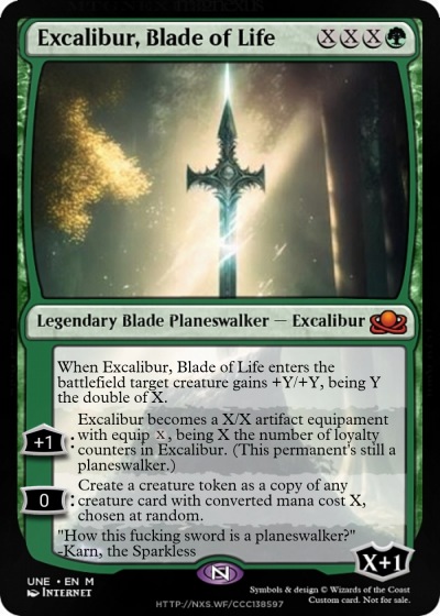 MTGNexus - Excalibur, Blade of Life