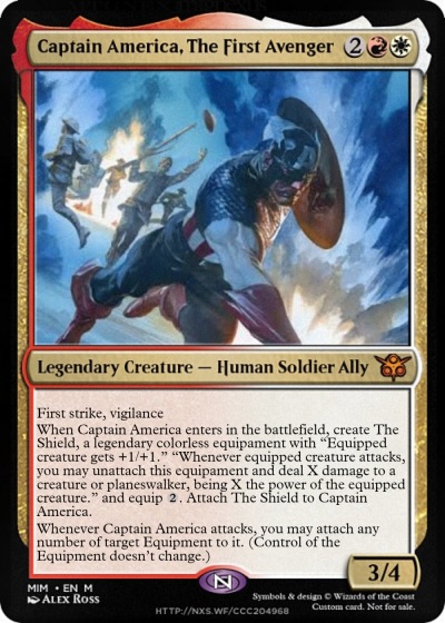 MTGNexus - Captain America, The First Avenger