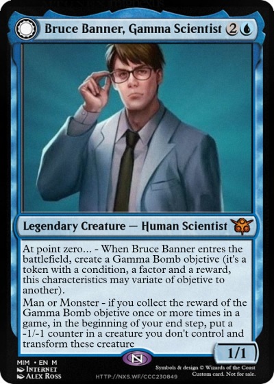 MTGNexus - Bruce Banner, gama scientist // Hulk, The monster