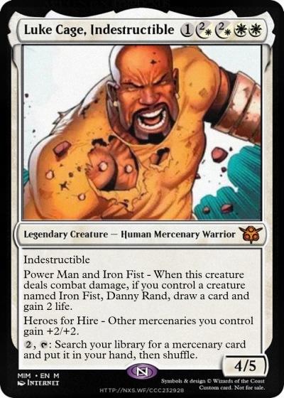 MTGNexus - Luke Cage, Indestructible