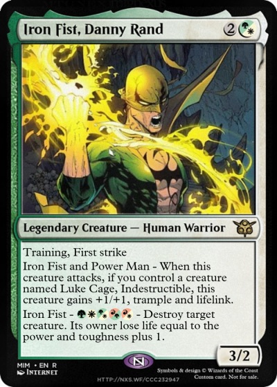 MTGNexus - Iron Fist, Danny Rand