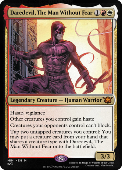MTGNexus - Daredevil, The Man Without Fear