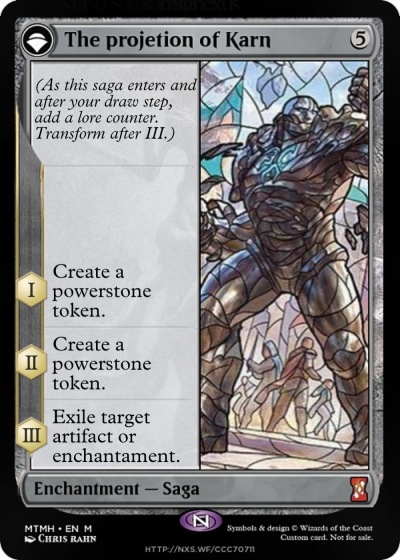 MTGNexus - The projetion of Karn // Karn, eternal