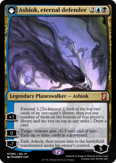 MTGNexus - Ashiok, eternal defender // Ashiok, compleated nightmare
