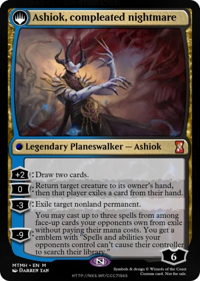 MTGNexus - Ashiok, eternal defender // Ashiok, compleated nightmare