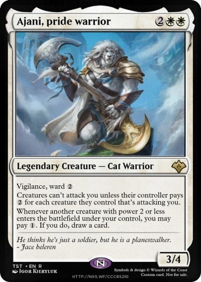 MTGNexus - Ajani, pride warrior