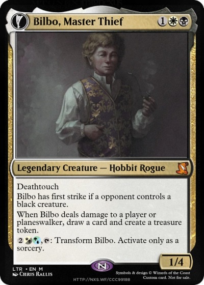 MTGNexus - Bilbo, Master Thief // Bilbo, Story Teller