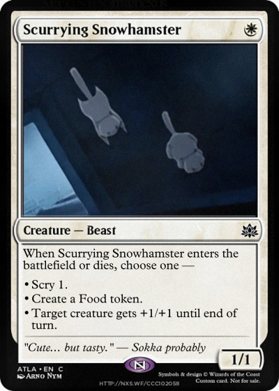 MTGNexus - Scurrying Snowhamster