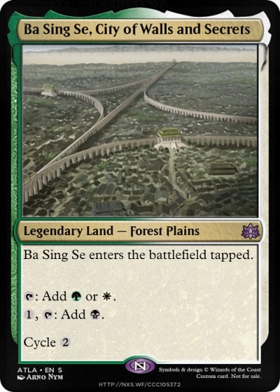 MTGNexus - Ba Sing Se, City of Walls and Secrets