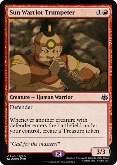 MTGNexus - Sun Warrior Trumpeter