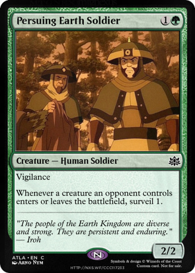 MTGNexus - Persuing Earth Soldier