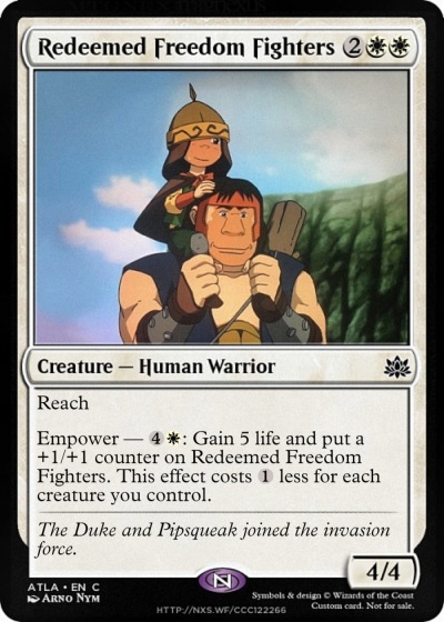 The Freedom Fighters Avatar The