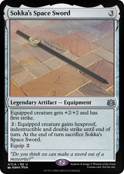 MTGNexus - Sokka's Space Sword