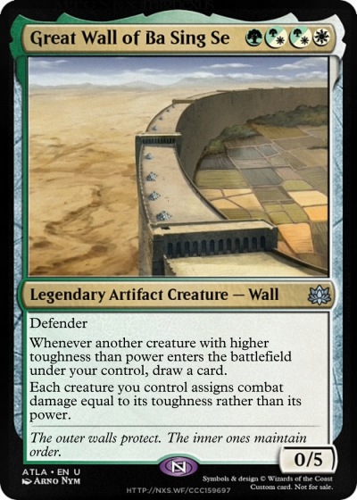 MTGNexus - Great Wall of Ba Sing Se