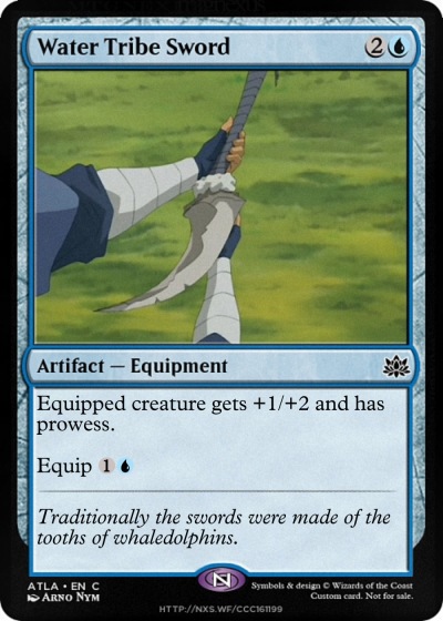 MTGNexus - Water Tribe Sword