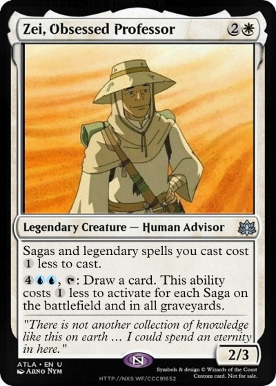 MTGNexus - Zei, Obsessed Professor