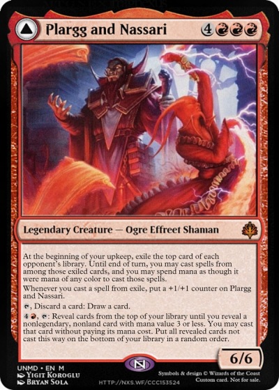 MTGNexus - Plargg and Nassari // Augusta and Uvilda