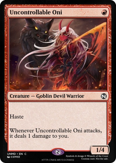 MTGNexus - Uncontrollable Oni