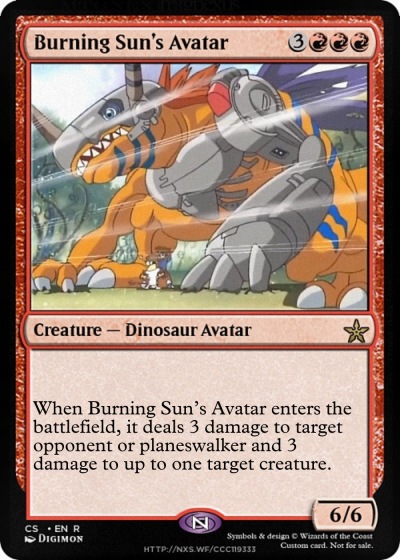 MTGNexus - Burning Sun's Avatar