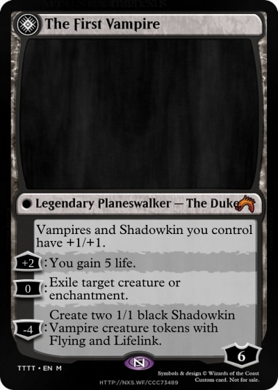 MTGNexus - The Grim Duke // The First Vampire