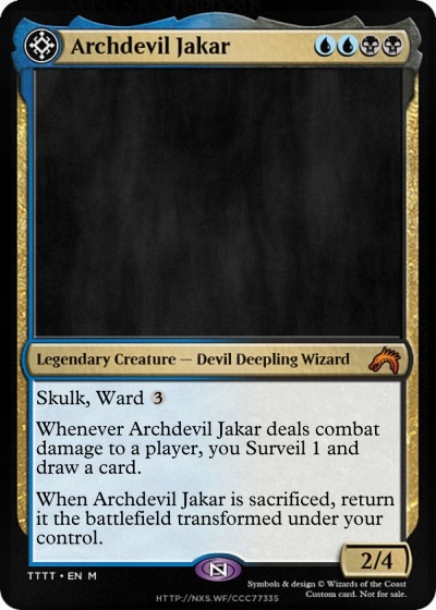 MTGNexus - Archdevil Jakar // The God of Trickery