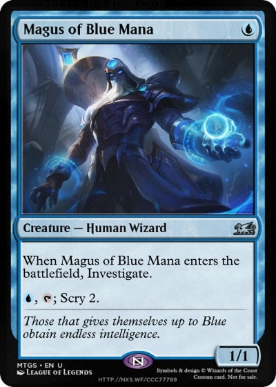 MTGNexus - Magus of Blue Mana