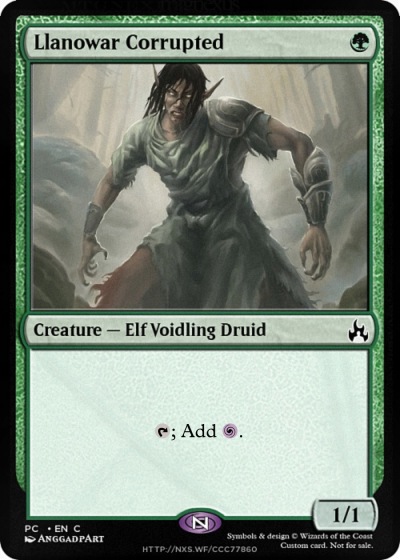 MTGNexus - Llanowar Corrupted