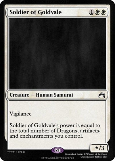 MTGNexus - Soldier of Goldvale