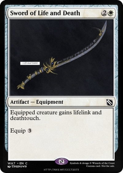 MTGNexus - Sword of Life and Death