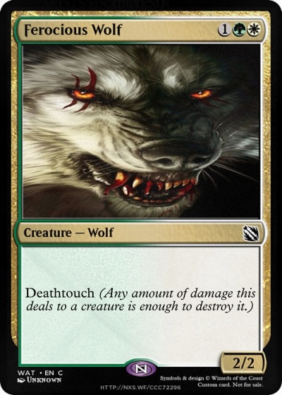 MTGNexus - Ferocious Wolf