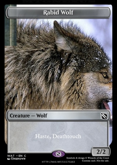 MTGNexus - Rabid Wolf