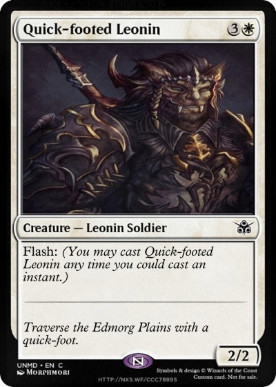 MTGNexus - Quick-footed Leonin