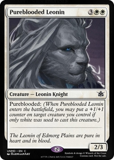 MTGNexus - Pureblooded Leonin