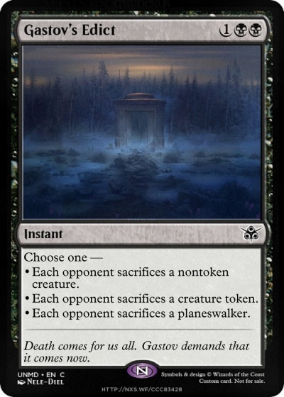 MTGNexus - Gastov's Edict