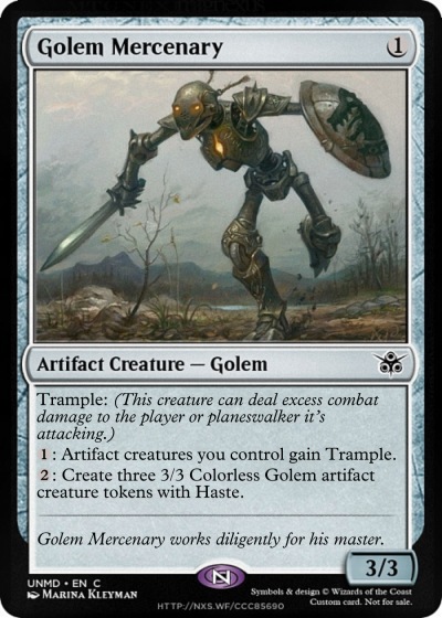 MTGNexus - Golem Mercenary