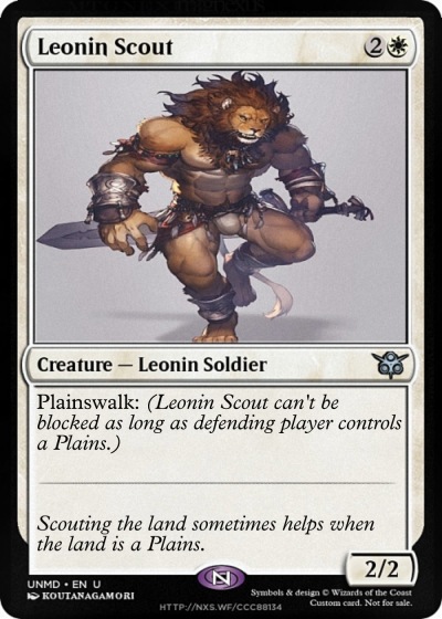 MTGNexus - Leonin Scout