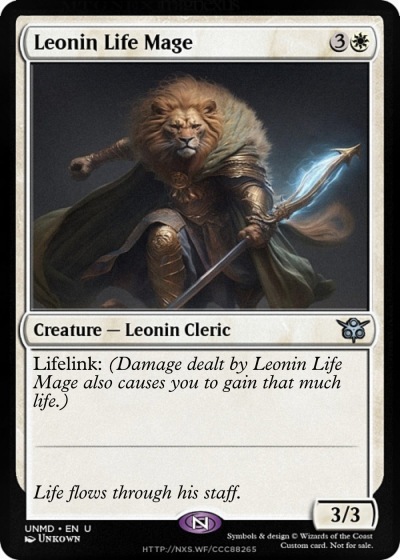 MTGNexus - Leonin Life Mage