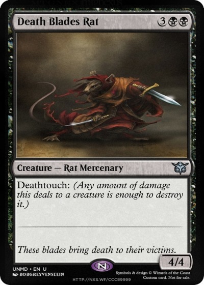 MTGNexus - Death Blades Rat