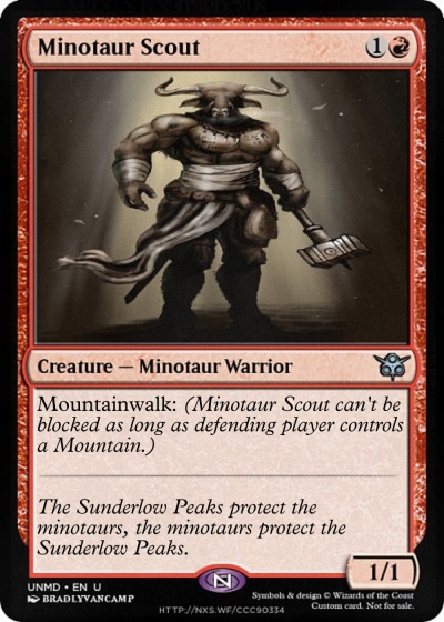 MTGNexus - Minotaur Scout
