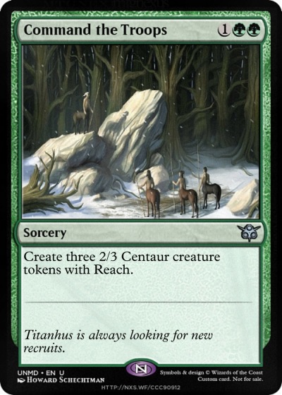 MTGNexus - Command the Troops
