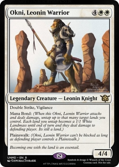 MTGNexus - Okni, Leonin Warrior