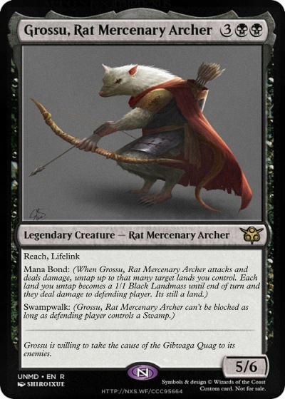 MTGNexus - Grossu, Rat Mercenary Archer
