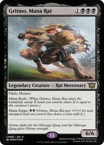 MTGNexus - Gritmo, Mana Rat