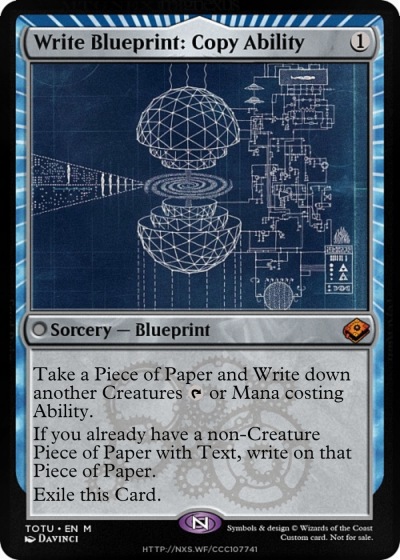 MTGNexus - Write Blueprint: Copy Ability