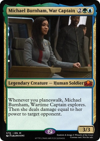 MTGNexus - Michael Burnham, War Captain
