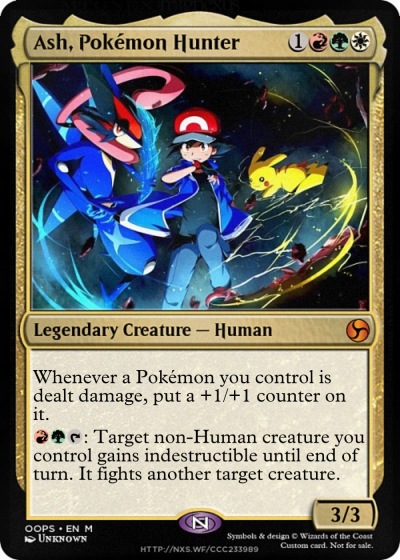 MTGNexus - Ash, Pokémon Hunter