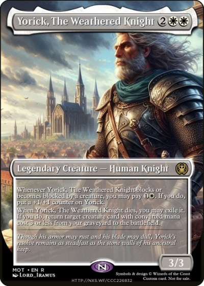 MTGNexus - Yorick, The Weathered Knight