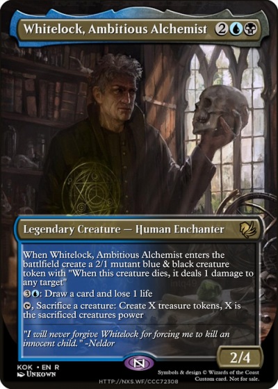 MTGNexus - Whitelock, Ambitious Alchemist